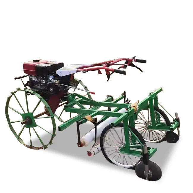 Farm Cultivator Mulching Machine Plastic Mulch Machine Farm Use Plastic ...